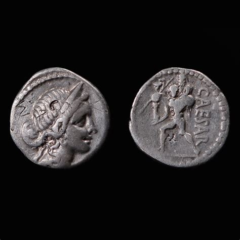 Julius Caesar Ar Denarius Apollo Galleries