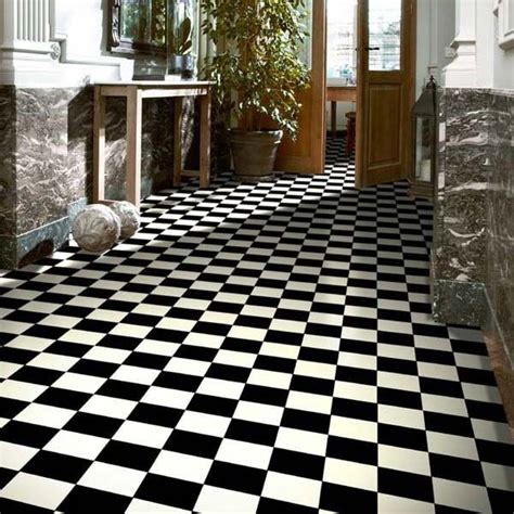Ecostep Black White 019d Vinyl Cushion Floor