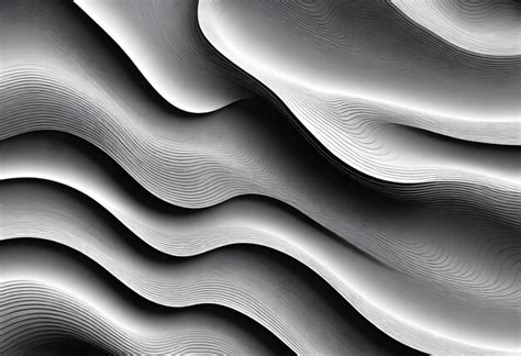 Premium Photo Abstract Monochrome Image With A Wavy Grainy Texture Resembling A Topographical