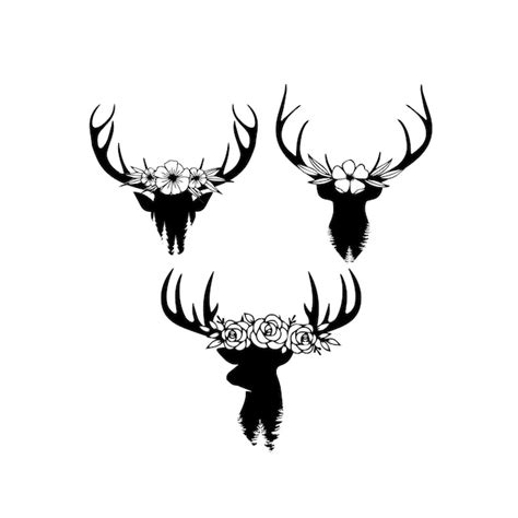 Premium Vector Deer Vector Set
