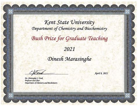 I Am Honored And Humbled To Receive The Bush Teaching Award 2021 Dinesh Marasinghe 34 Comments