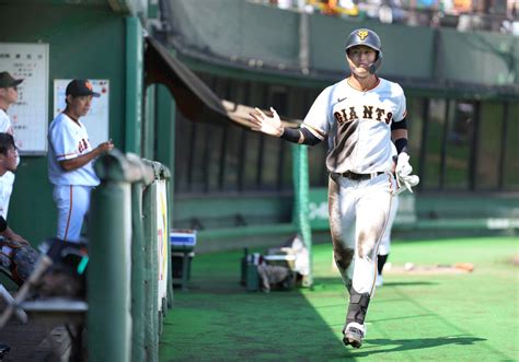 【巨人】育成3年目・岡本大翔、プロ1号「来年支配下になって、1軍で」 身長190センチ大型内野手 スポーツ報知