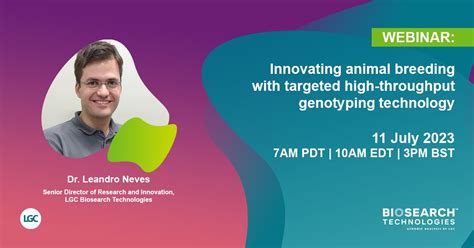 Lgc Biosearch Technologies On Linkedin Hear About Our Genotyping