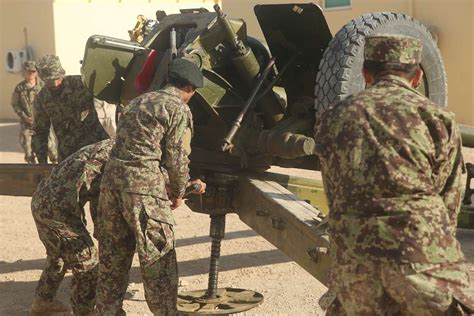 Afghan National Army Soldiers With Artillery Brigade Picryl Public
