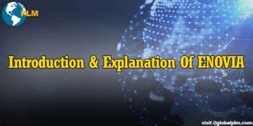 PLM Introduction Explanation Of ENOVIA Global PLM