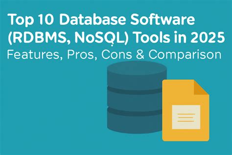 Top 10 Database Software Rdbms Nosql Tools In 2025 Features Pros Cons And Comparison