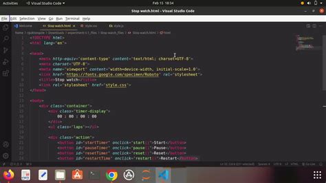 Skillcrafttechnology Stopwatch Javascript Html Css Webdevelopment Bathula Bhavyasrivigna