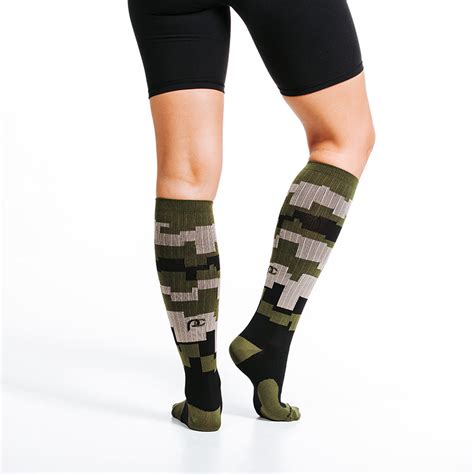 Woodland Digital Camo Compression Socks