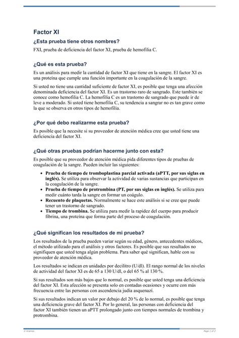 Text Factor XII HealthClips Online