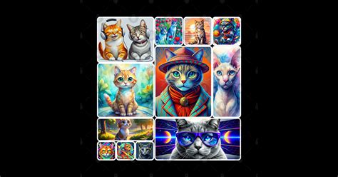 Cat Cats Sticker Teepublic