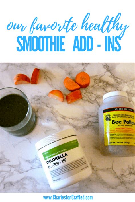 Mixing Up Our Smoothie Add Ins