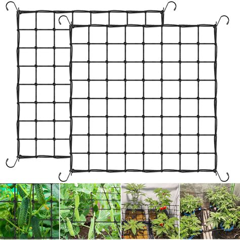 Rete A Traliccio 100x100 Cm Rete Scrog Con Ganci Rete Per Piante