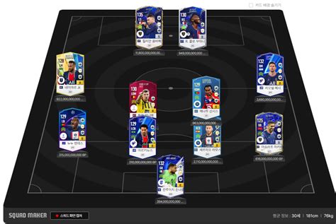 파리 생제르망 스쿼드좀 봐주세여 Ea Fc 온라인 에펨코리아