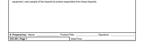 Ics 201 Form ≡ Fill Out Printable Pdf Forms Online
