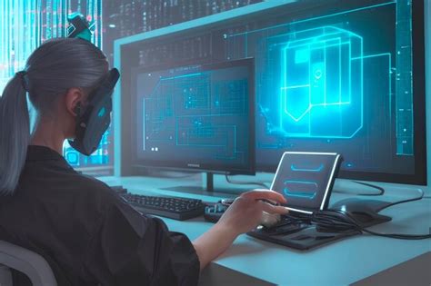 Premium Ai Image Ai Image Of The Cyber Crime Hacker In Silhouetted
