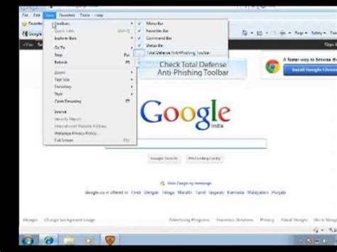 How To Enable Or Disable Total Defense Internet Security Anti Phishing