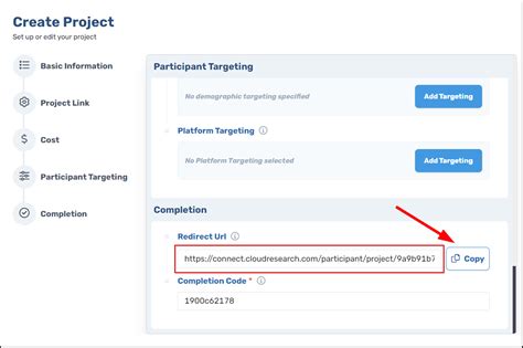 Project Completion Connect Researcher