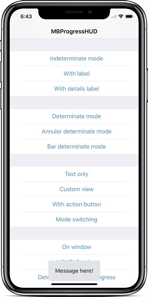 Github Jdg Mbprogresshud Mbprogresshud Customizations