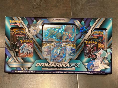 Pokemon Tcg Primarina Gx Premium Collection Box Factory Sealed Values