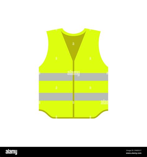 Yellow Working Vest Reflective Safety Jacket Construction Worker