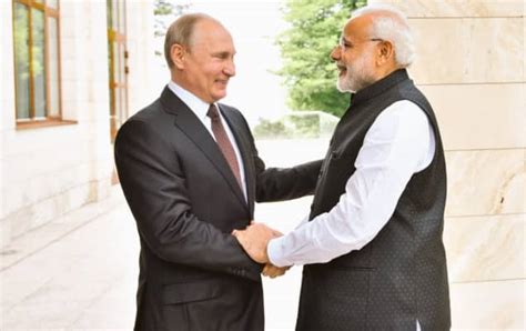 Informal Summit Between India And Russia Sochi 21 May 2018