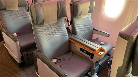 Singapore Airlines Airbus A380 800 Premium Economy Seat Map