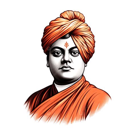 How To Draw Vivekananda Face