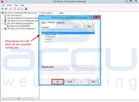 Fix Server Unable To Load User Specified Certificate The Server Will Not Accept A Connection