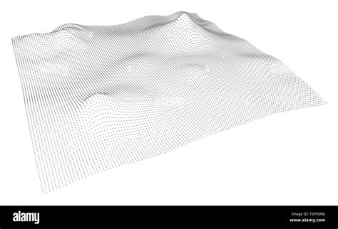 Abstract Three Dimensional Network Background Of Big Data Concept Graphics With Artificial