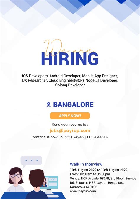 Payrup On Linkedin Walkininterview Connections Bangalorejobs