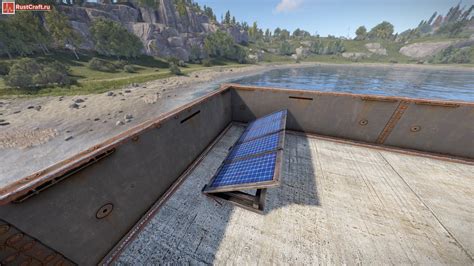 Солнечная панель Rust как подключить установить Rust Craft