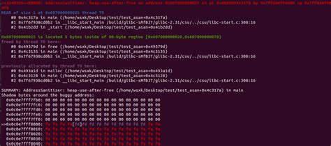 Addresssanitizer A Fast Address Sanity Checker Wsxk S Blog