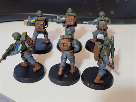3D Printing Imperial Guard Kitbash Bits UNSUPPORTED Made With