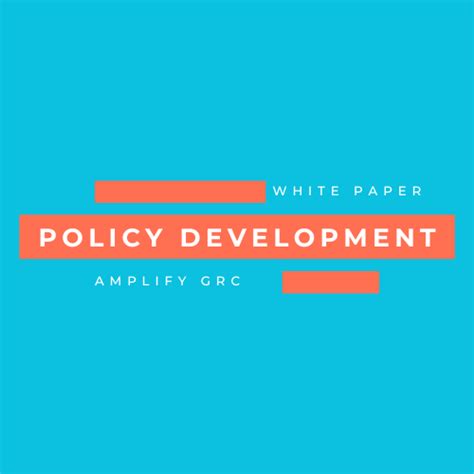Policy Development Amplifygrc