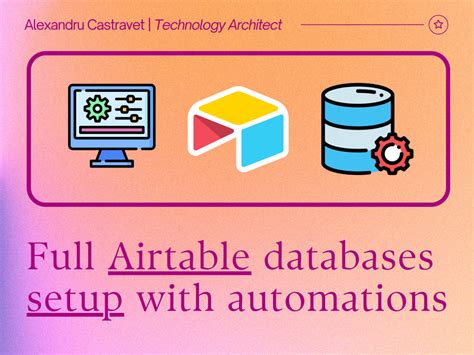 a full airtable databases setup with automations upwork