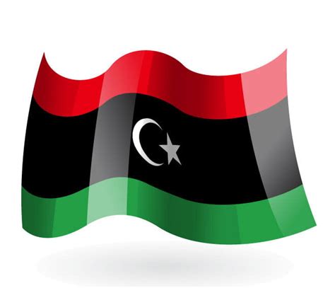리비아 국기 벡터 그래픽 Eps Ai Uidownload