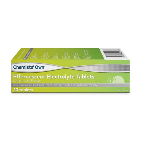 Chemists Own Effervescent Electrolyte Tablets Orange Life Pharmacy