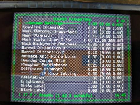 Good Scanline Settings For Odin 2retroarch For Those That Care About