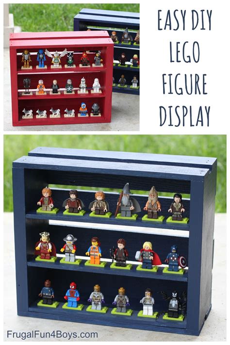 Diy Lego Minifigure Display Case Artofit