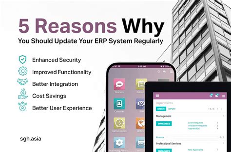 5 Reasons Why You Should Update Your Erp System Regularly Sgh Innovative Solutions