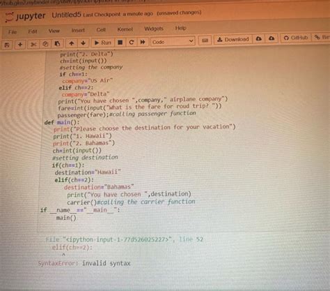 Solved Jupyter Untitled Last Checkpoint A Minute Ago