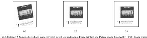 Figure 11 From Time And Accuracy Analysis Of Skew Detection Methods