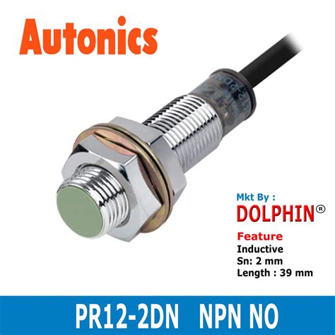 Pr12 2dn Autonics M12 Inductive Proximity Switch Npn No Sn 2 Mm Length