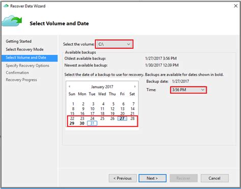 使用 mars 还原卷中的所有文件 azure backup microsoft learn