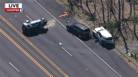 3 People Including New Jersey State Police Troopers Injured In Crash