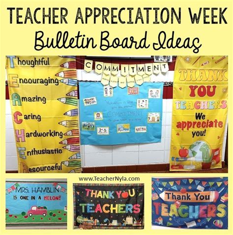 Teacher Appreciation Week Bulletin Board At Catrina Franzen Blog