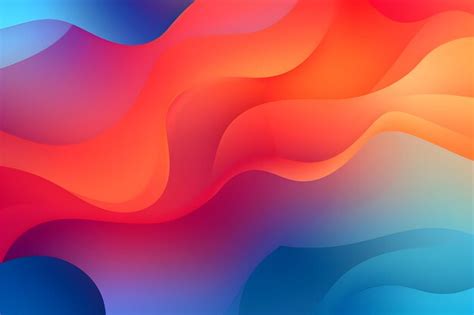 Premium Ai Image Abstract Background With Dynamic Shapes And Gradients