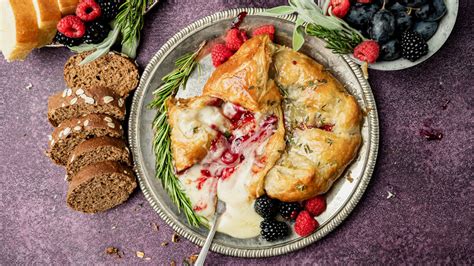 Puff Pastry Baked Brie With Jam Tastes Of Lizzy T