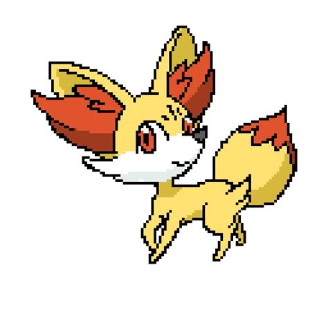 My Pixel Art Fennekin Pokémon Amino