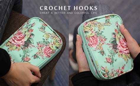 Amazon KOKNIT Crochet Hooks Set With Storage Case Soft Grip Ergonomic Crochet Needles